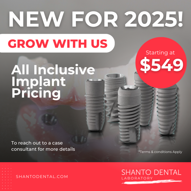 All Inclusive Implant Pricing – Form – Shanto Dental Lab